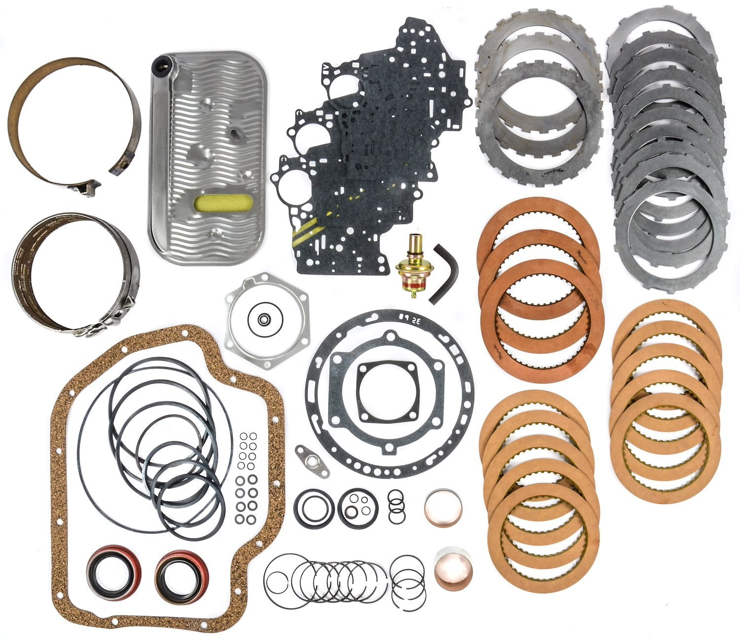JEGS 62014 Complete Transmission Rebuild Kit 1965-1987 GM TH400 Non ...