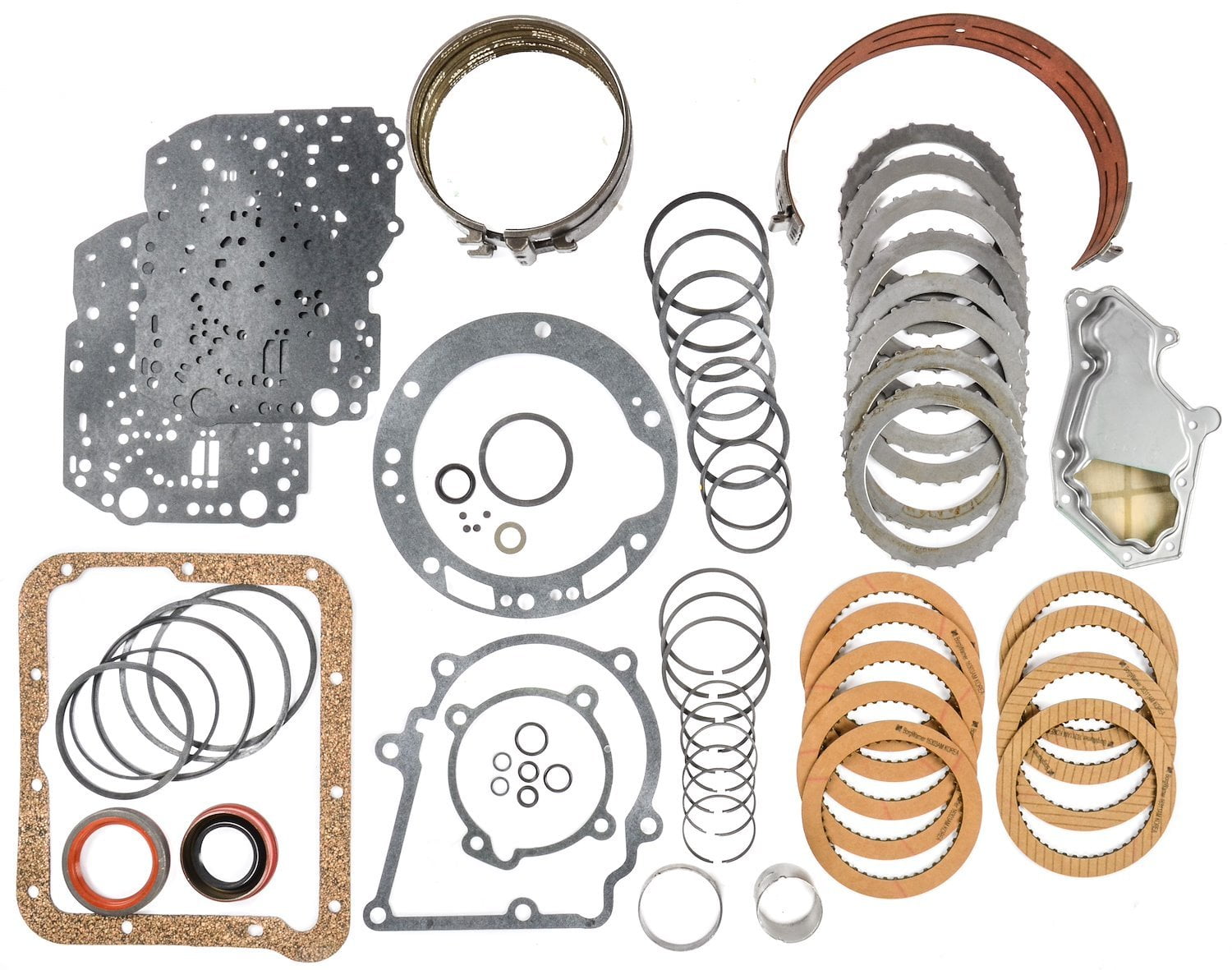 JEGS 62108 Complete Transmission Rebuild Kit 1970-1981 Ford C4 Includes ...