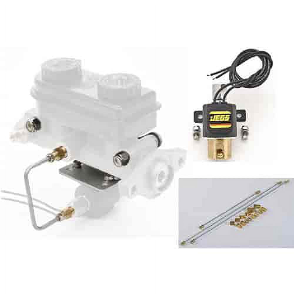 JEGS 63000K1 Stage Control Solenoid Valve Tubing & Mounting Kit ...