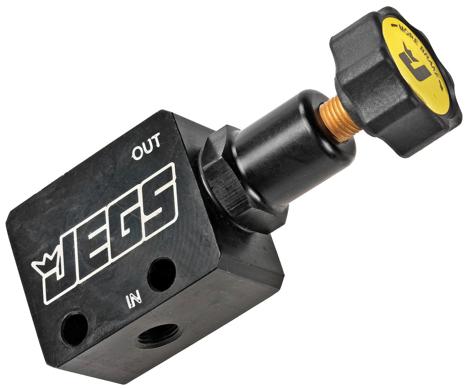 JEGS 63022 Adjustable Proportioning Valve 1/8 in. Inlet/Outlets Height ...