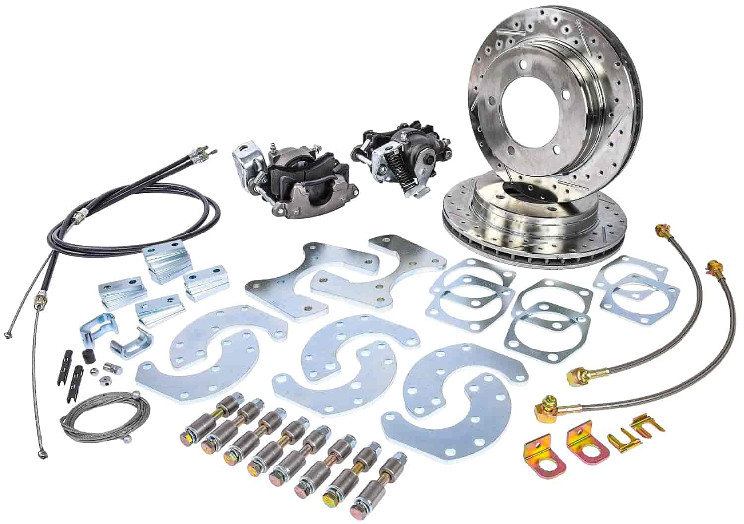 JEGS 630617 Rear Disc Brake Conversion Kit Fits Pre 1987 Ford F-Series ...
