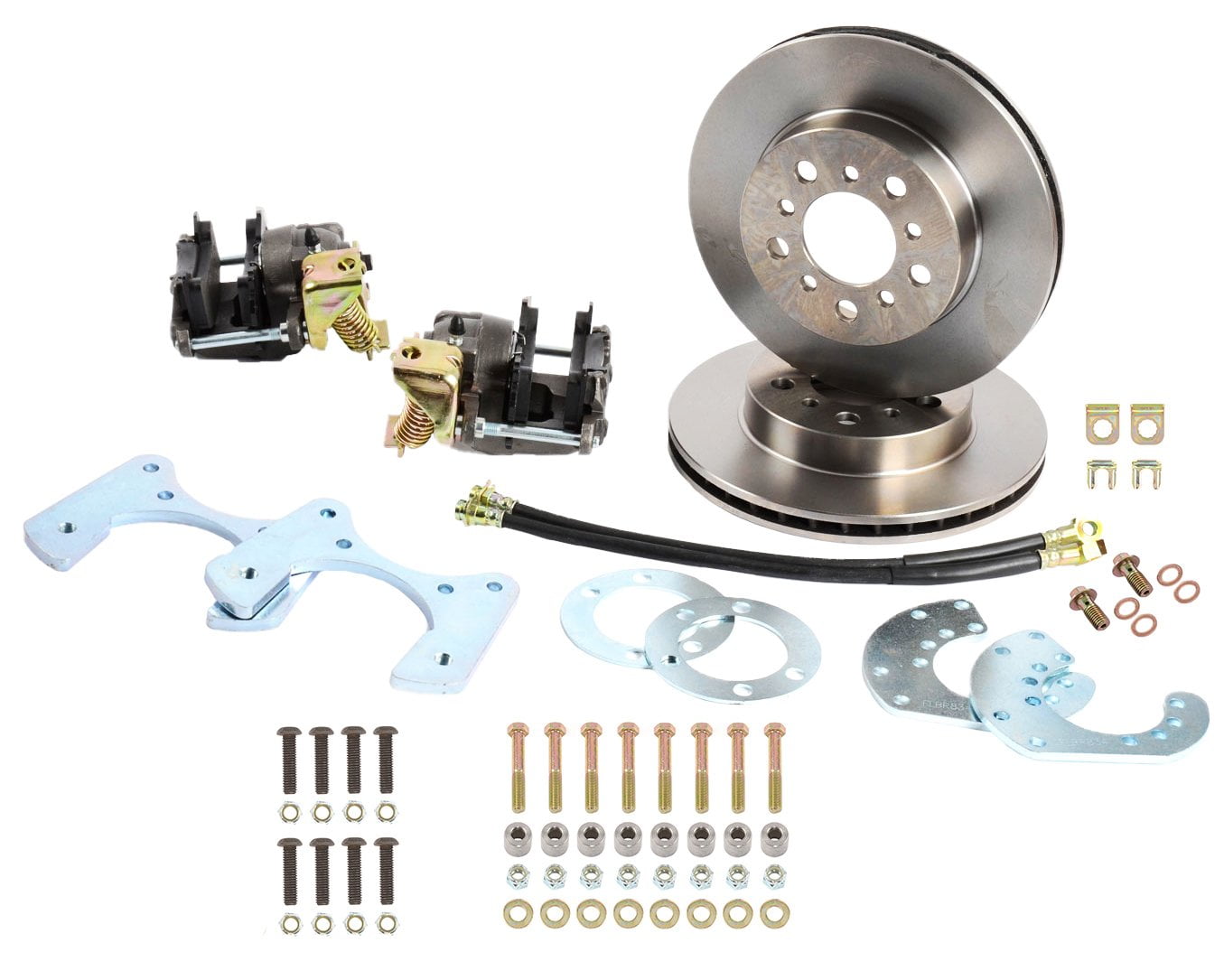 JEGS 630640 Rear End Disc Brake Conversion Kit Mopar 8-3/4 (A B E Body ...