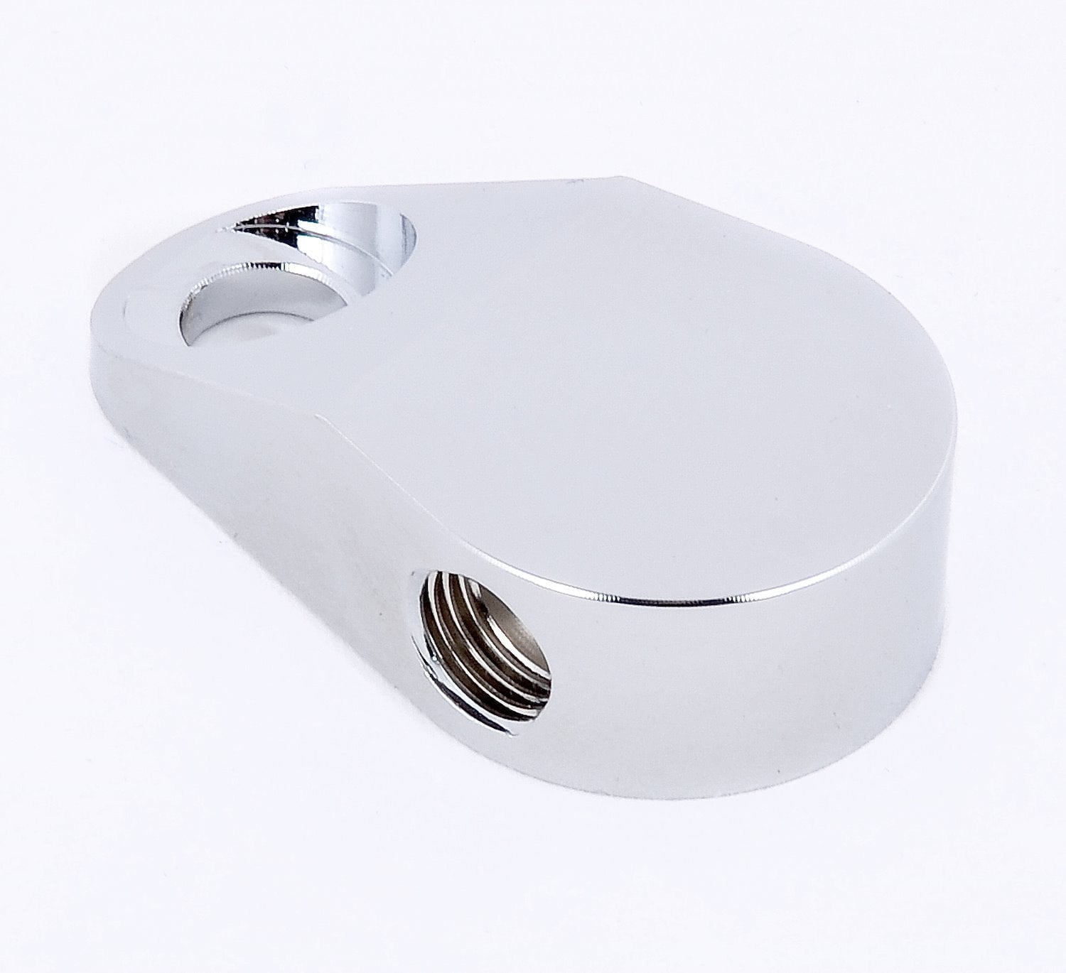 JEGS 63075 Low Profile Junction Block 2-Port For 3/16 Brake Line 3/8 ...