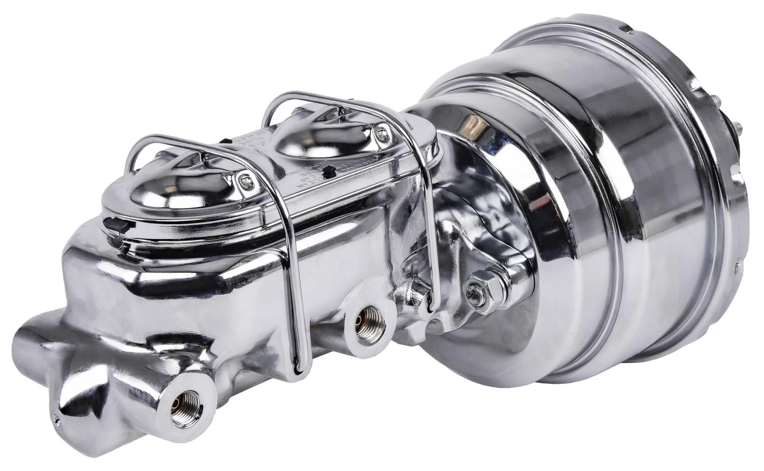 JEGS 631016 Master Cylinder & Booster Kit Disc/Drum Applications 1 1/8 ...