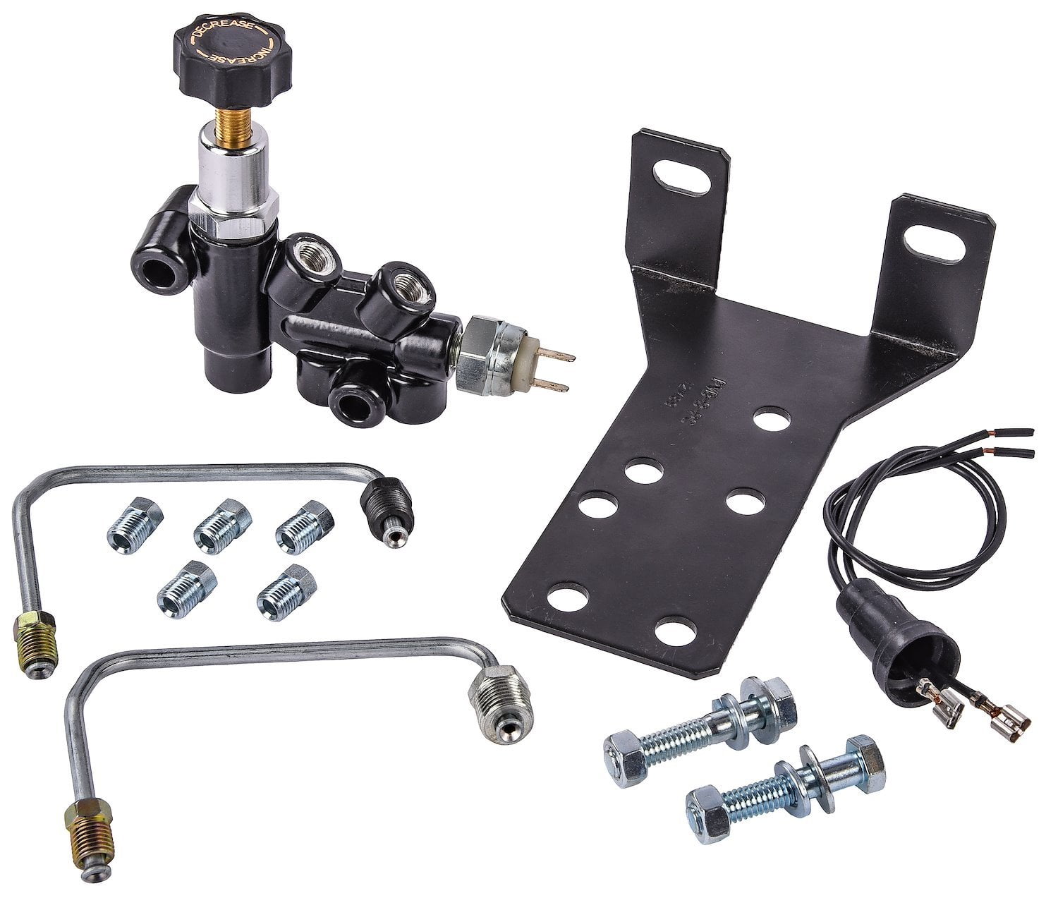 JEGS 631452 Adjustable Brake Proportioning Valve Kit (5) 3/8 in. Ports ...
