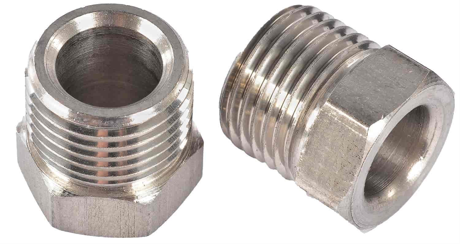 JEGS 635273 Stainless Steel Inverted Flare Tube Nuts Fits 3/8 in. O.D ...