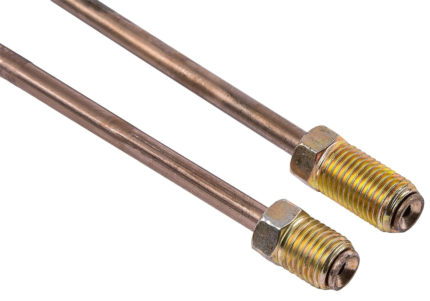 JEGS 635827 NiCopp Brake Line Line: 3/16 in. x 72 in. Steel Fittings: 3 ...
