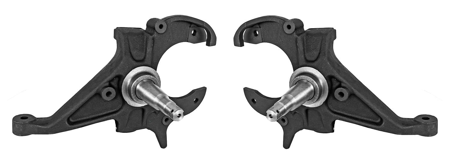 JEGS Drop Spindles, 2-Inch Front Suspension Geometry, Fits 1980-2003 GM ...