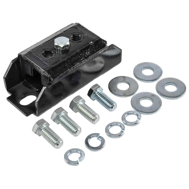 JEGS 64062 Rubber Transmission Mount 1 3/4 in. H x 5 1/4 in. W x 2 1/4 ...
