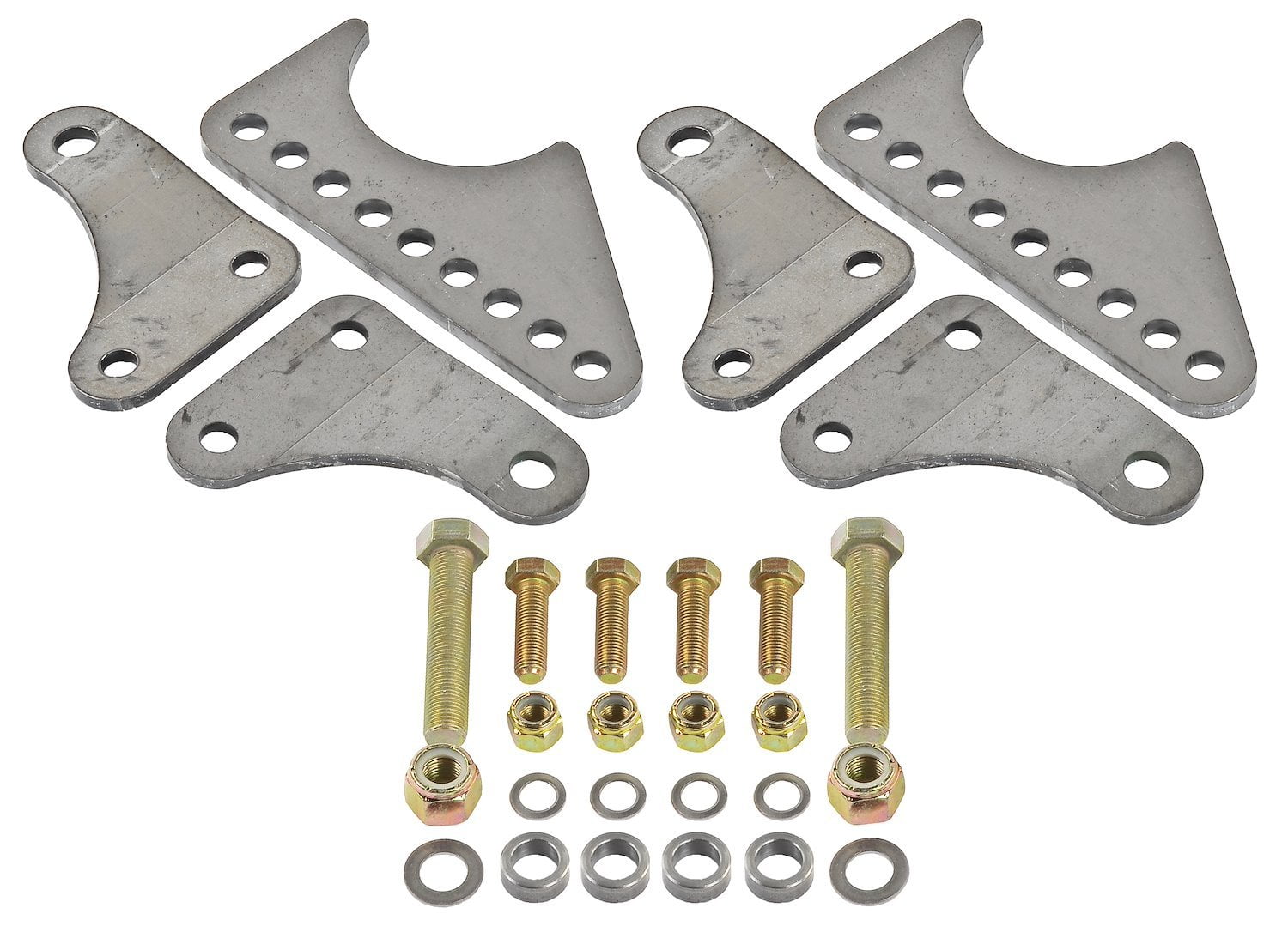 JEGS 64080 Adjustable Lower Coil-Over Shock Mount Kit Fits 3 in. O.D ...