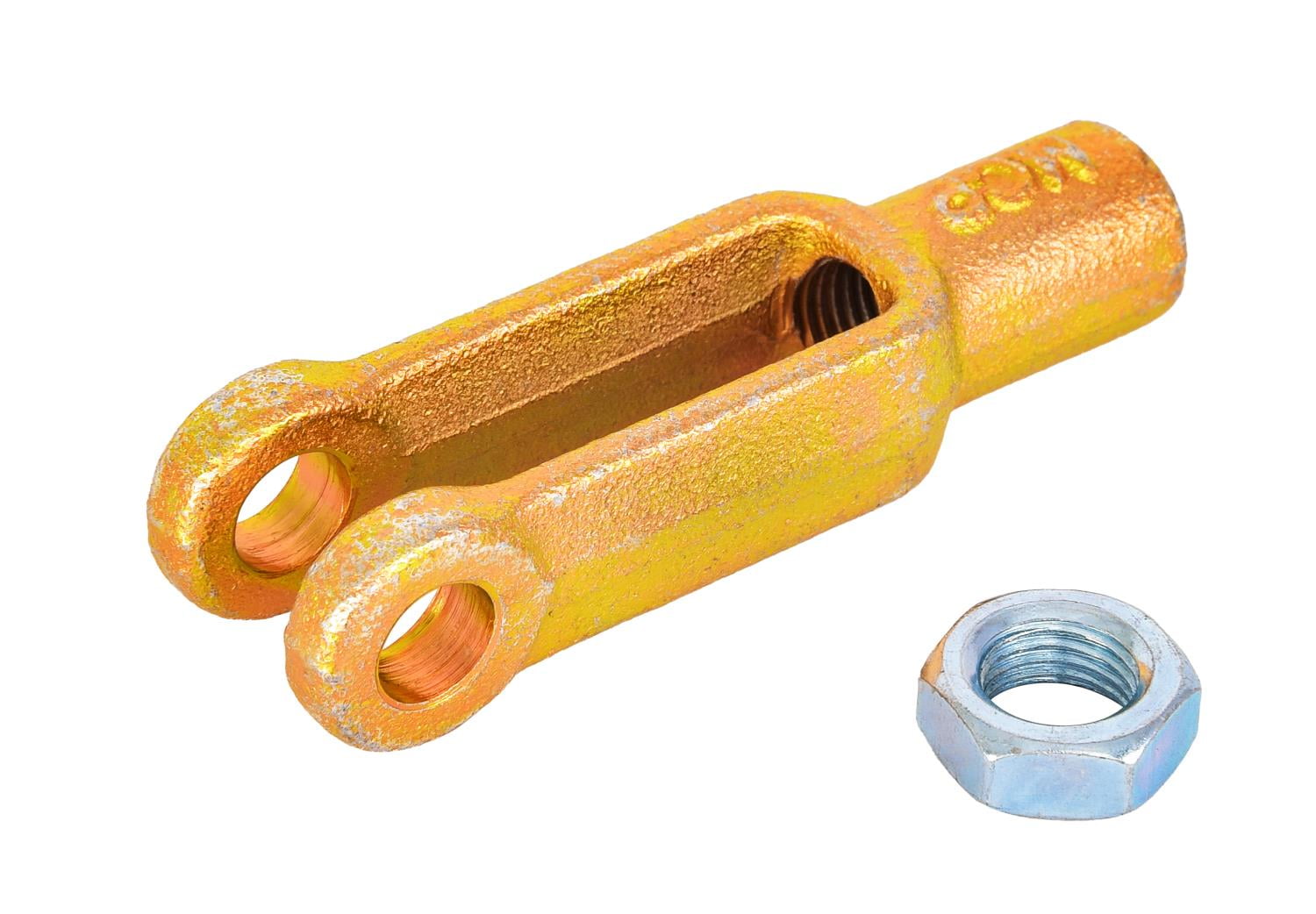 JEGS 64324 Clevis 3/8 -24 Thread 5/16 Pivot Hole Made in the USA ...