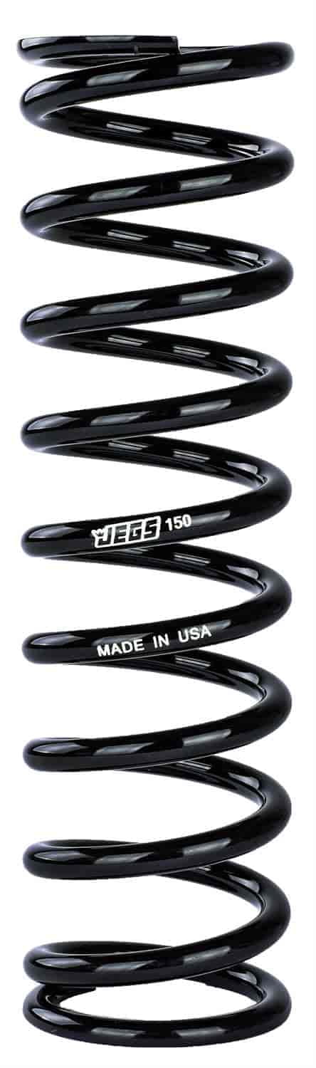 JEGS 64927 Coil-Over Spring 12 in. Free Length Rate: 150 lbs./in. 2.500 ...
