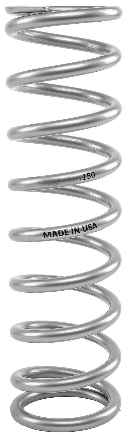 JEGS 64966 Coil-Over Spring 12 in. Free Length Rate: 150 lbs./in. 2.500 ...