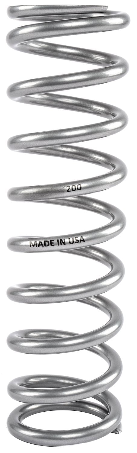 JEGS 64970 Coil-Over Spring 12 in. Free Length Rate: 200 lbs./in. 2.500 ...