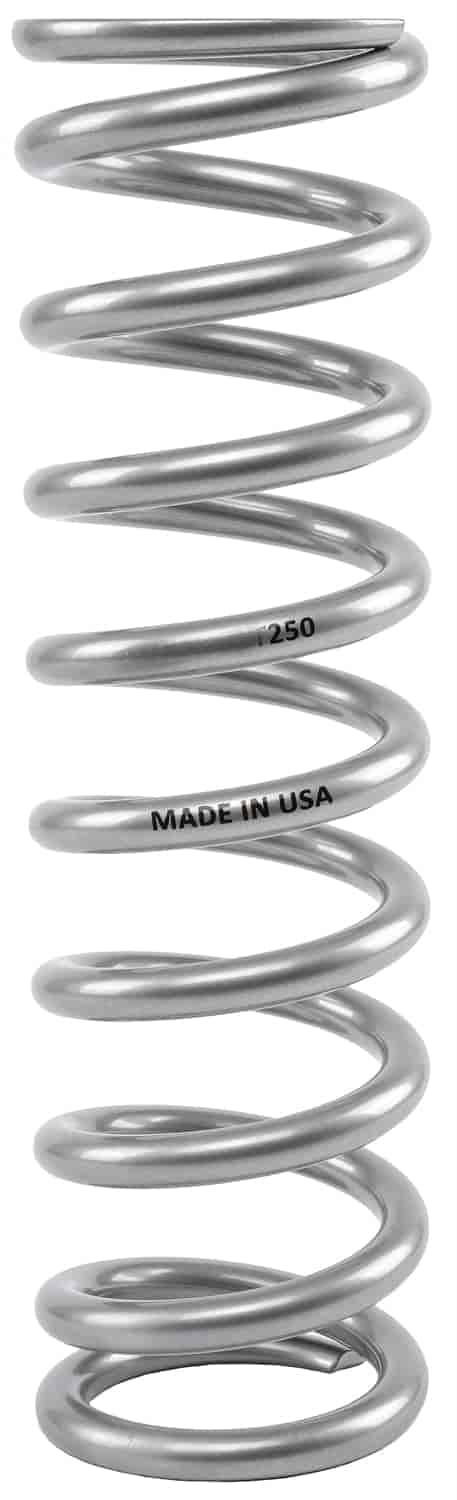 JEGS 64974 Coil-Over Spring 12 in. Free Length Rate: 250 lbs./in. 2.500 ...