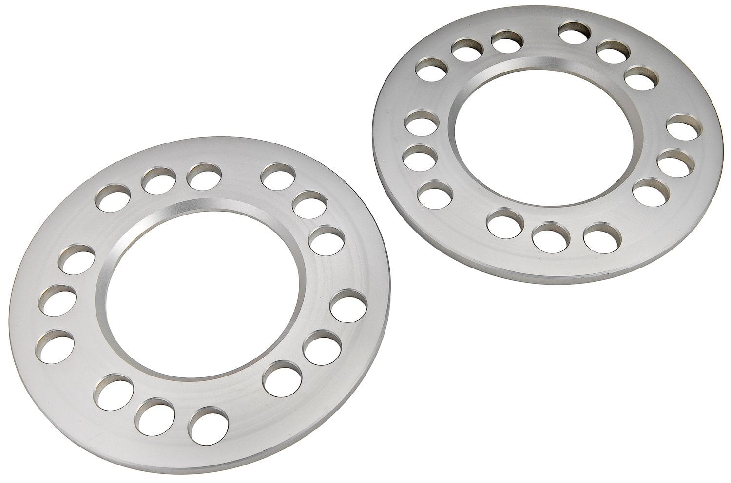 JEGS 65050 Wheel Spacers 1/4 in. Thick 3 5/64 in. (78.18mm) Center Bore ...