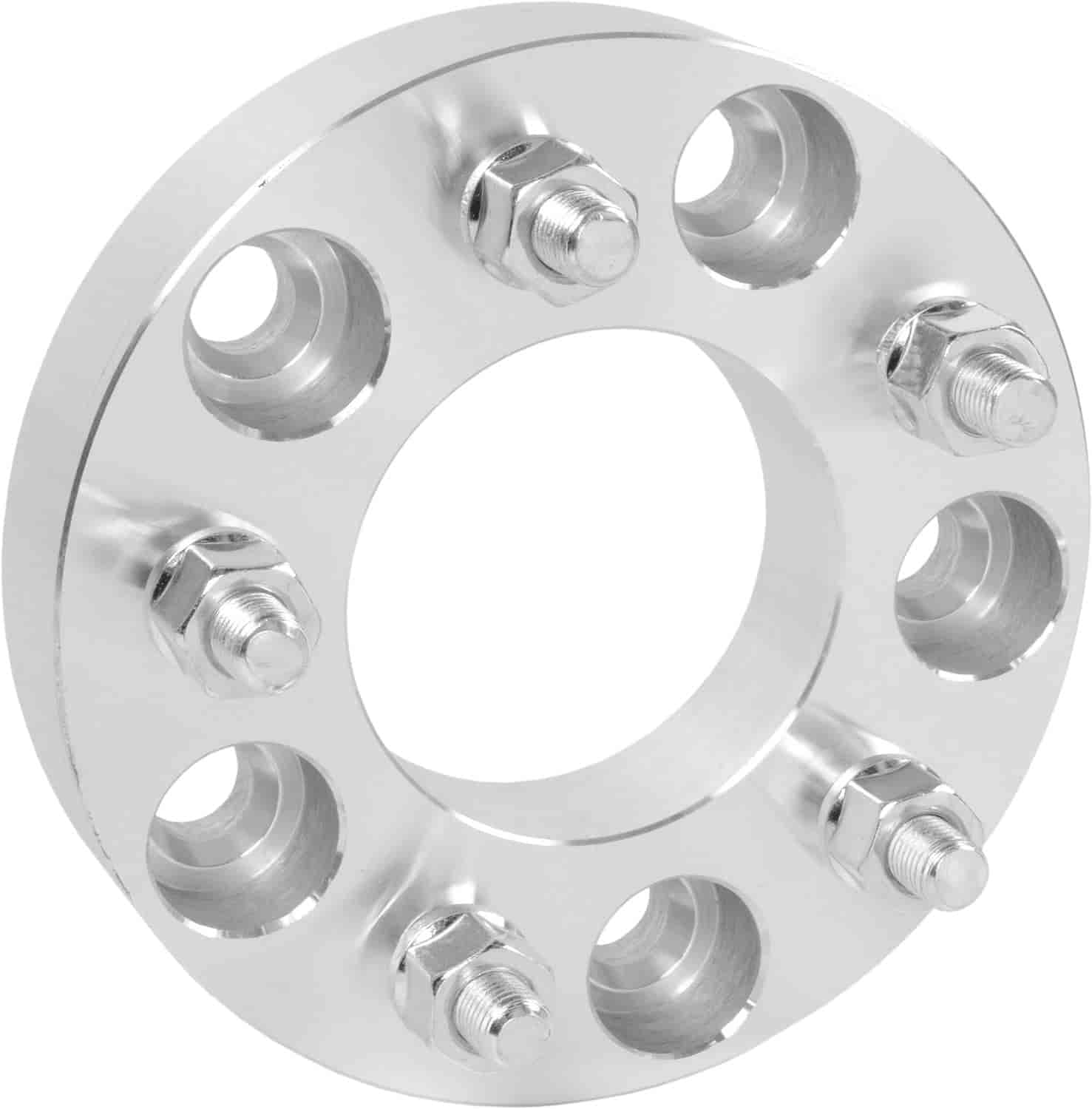 JEGS 65061 Billet Aluminum Wheel Adapter 5 x 5 Hub 5 x 4.75 Wheel 1.25 ...