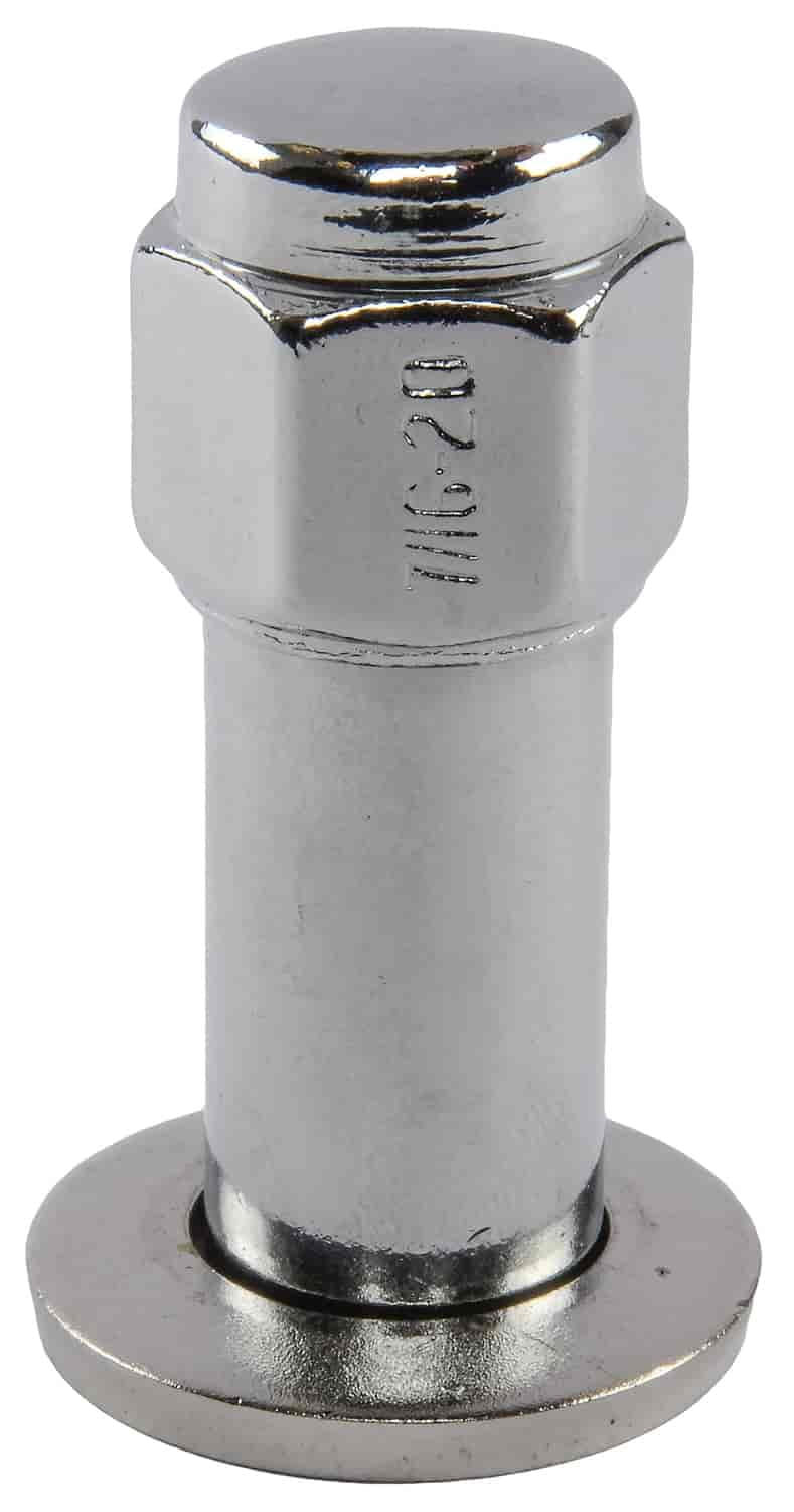 JEGS 65238 Mag Lug Nuts XL Closed End 7/16 in.-20 RH 13/16 in. Hex 1. ...