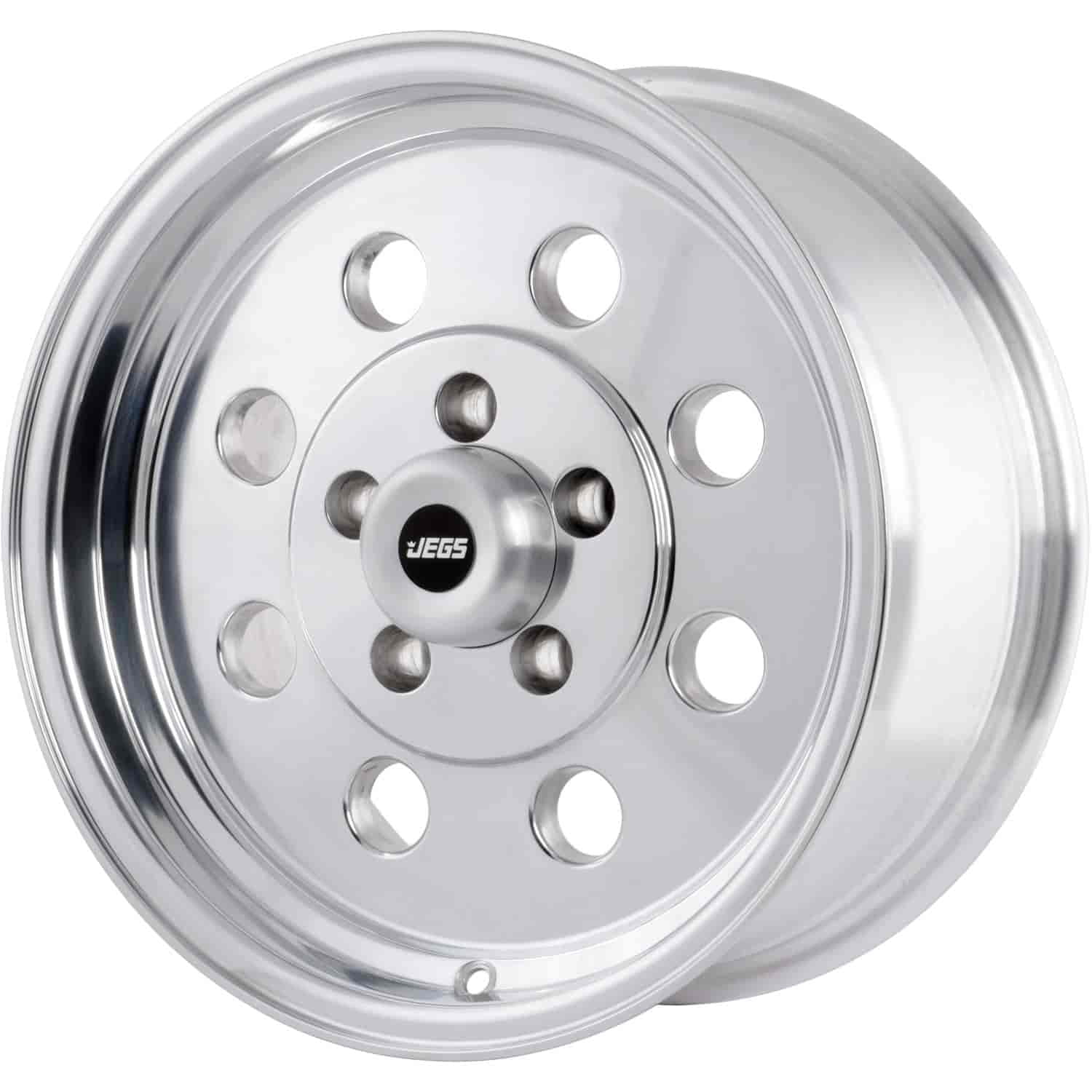 JEGS 66011 Sport Lite 8-Hole Wheel Size: 15 x 7 Bolt Pattern: 5 x 4.50 ...