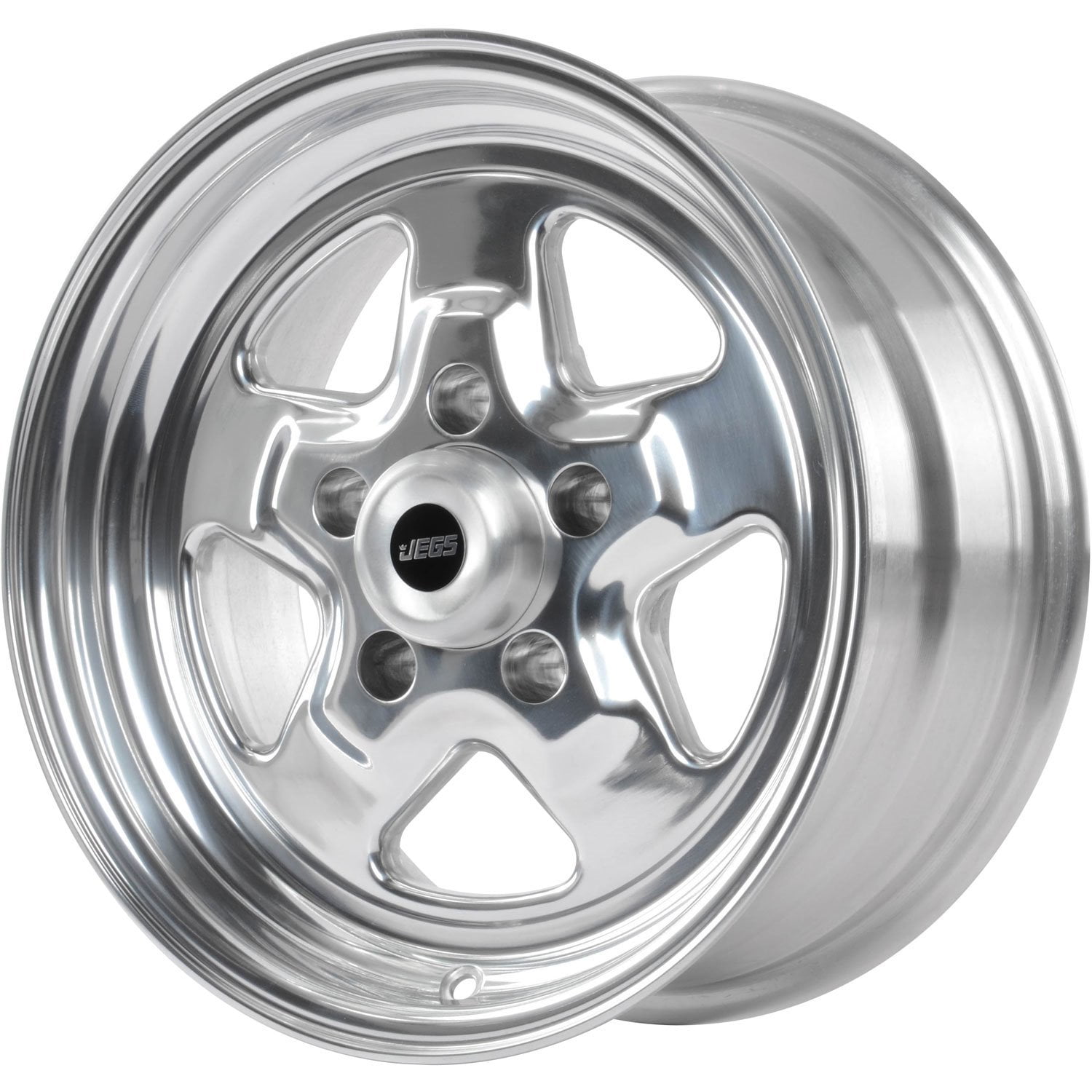 JEGS 66062 Sport Star 5-Spoke Wheel Size: 15 x 7 Bolt Pattern: 5 x 4.75 ...