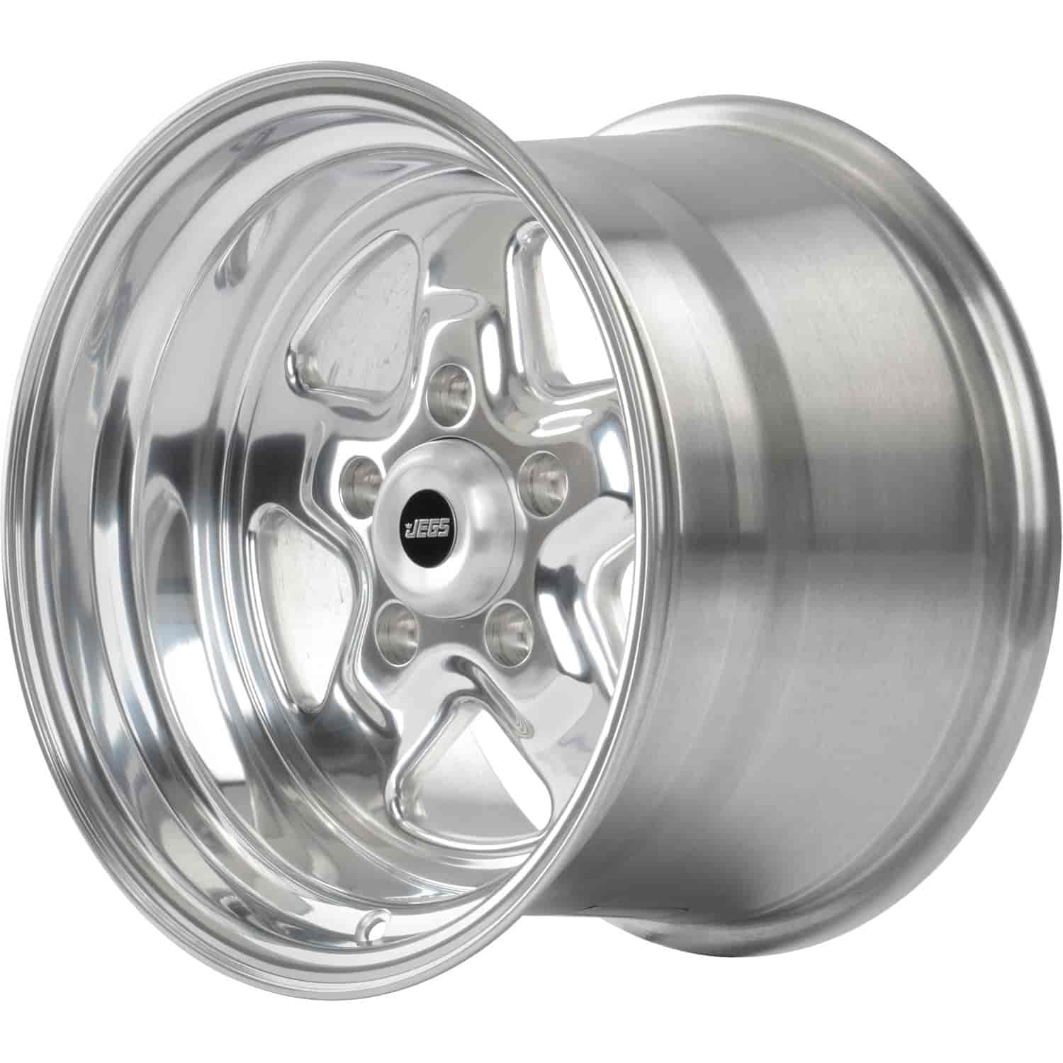 JEGS 66086 Sport Star 5-Spoke Wheel Size: 15 x 10 Bolt Pattern: 5 x 4. ...