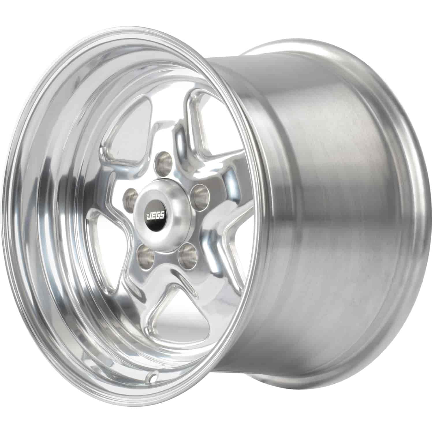 JEGS 66087 Sport Star 5-Spoke Wheel Size: 15 x 10 Bolt Pattern: 5 x 4. ...