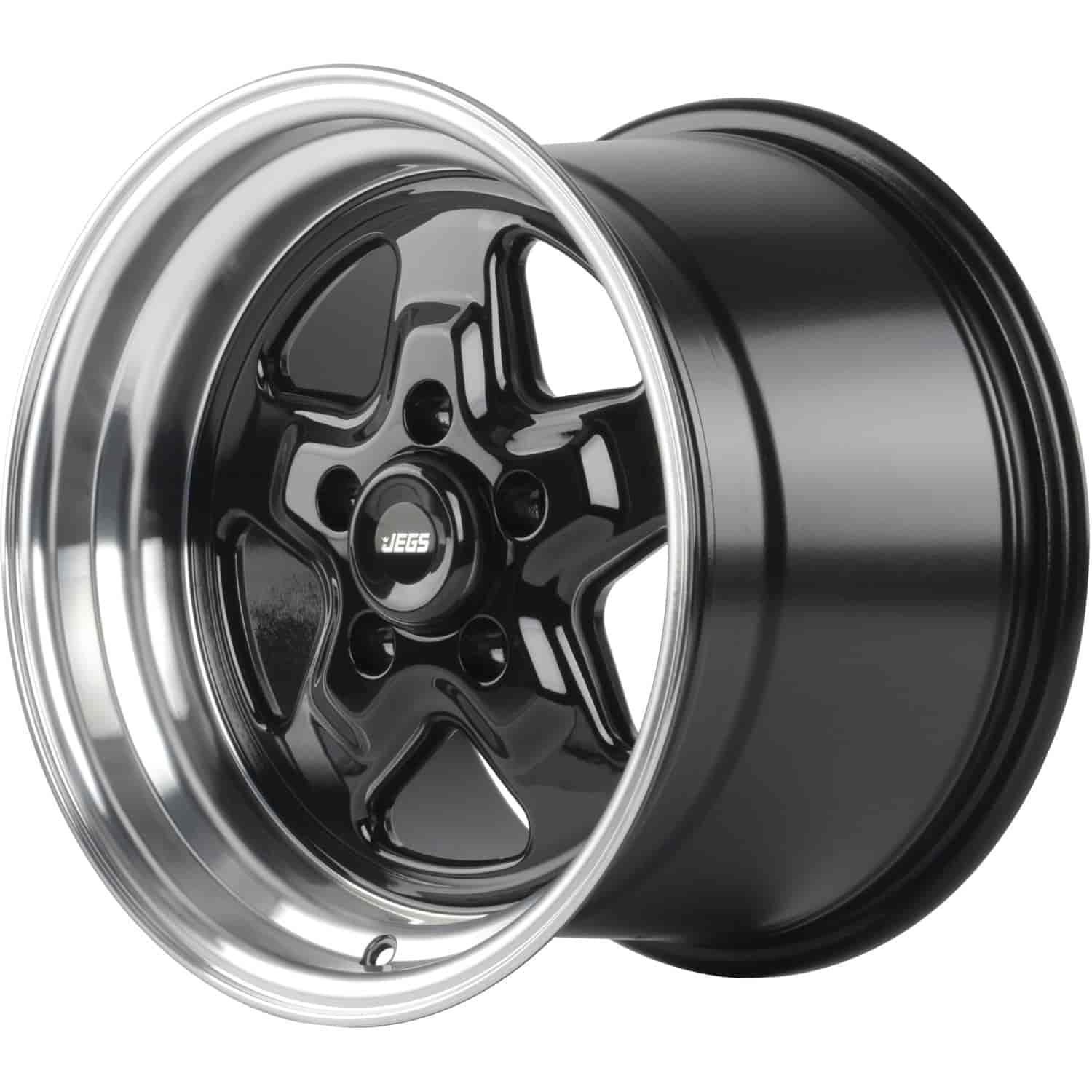 JEGS 66187 Sport Star 5-Spoke Wheel Size: 15 x 10 Bolt Pattern: 5 x 4. ...