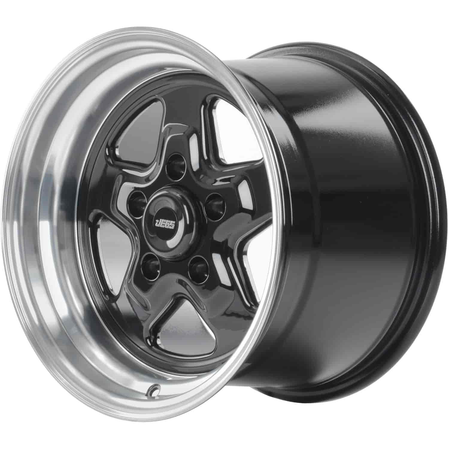 JEGS 66188 Sport Star 5-Spoke Wheel Size: 15 x 10 Bolt Pattern: 5 x 4. ...