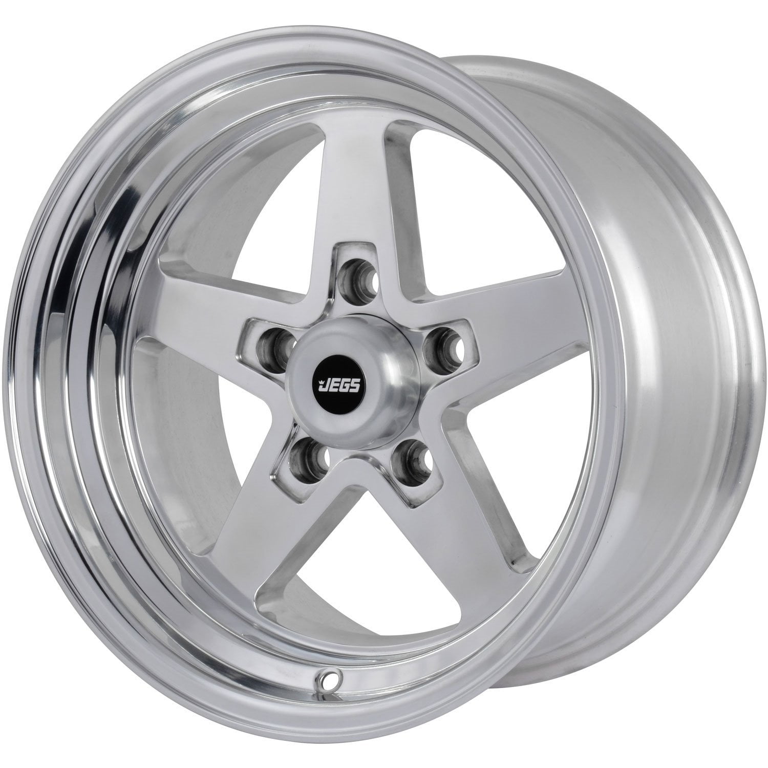JEGS 680271 SSR Star Wheel Size: 15 x 8 Bolt Pattern: 5 x 4.50 Back ...