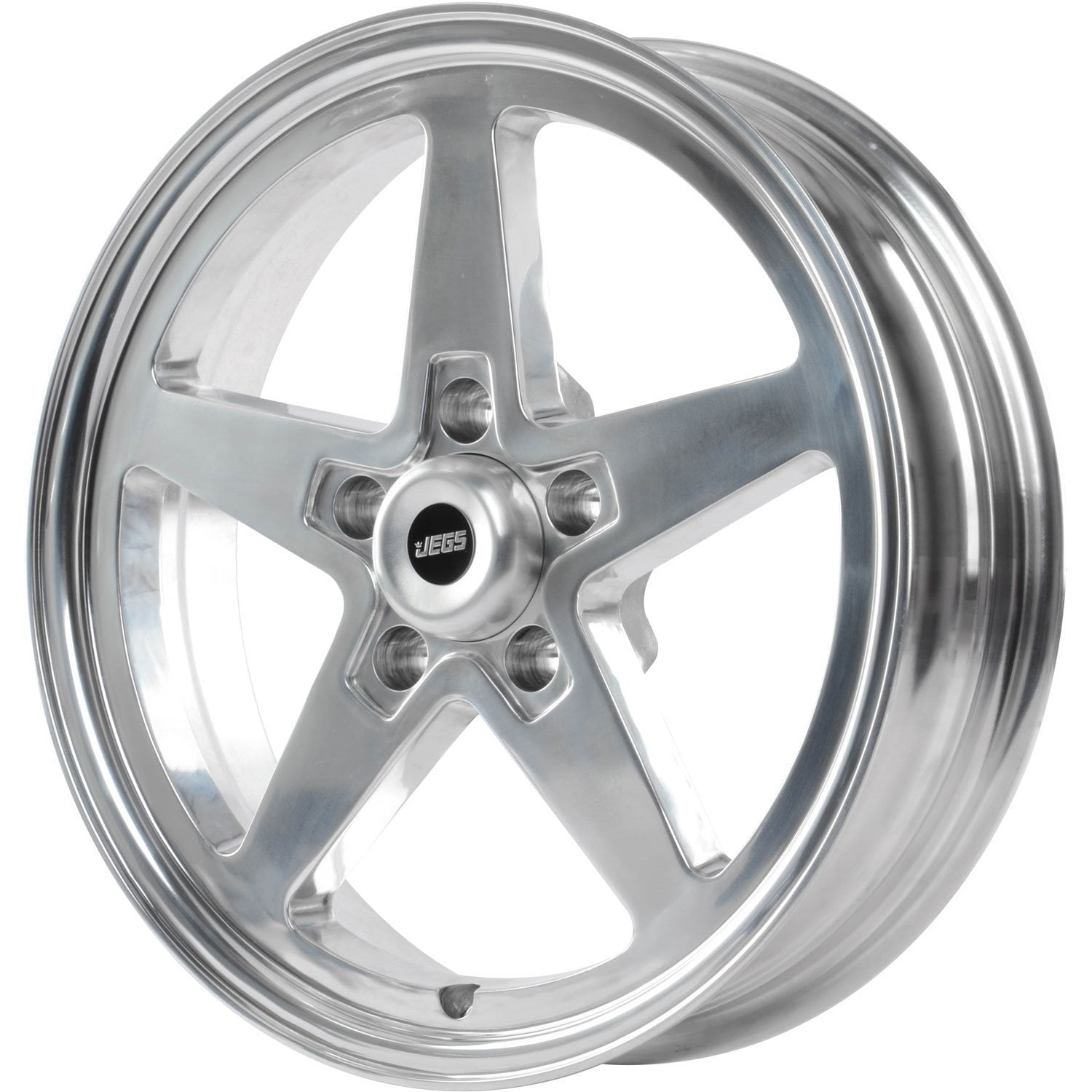 JEGS 680290 SSR Star Wheel Size: 17 x 4.5 Bolt Pattern: 5 x 4.50 Back ...