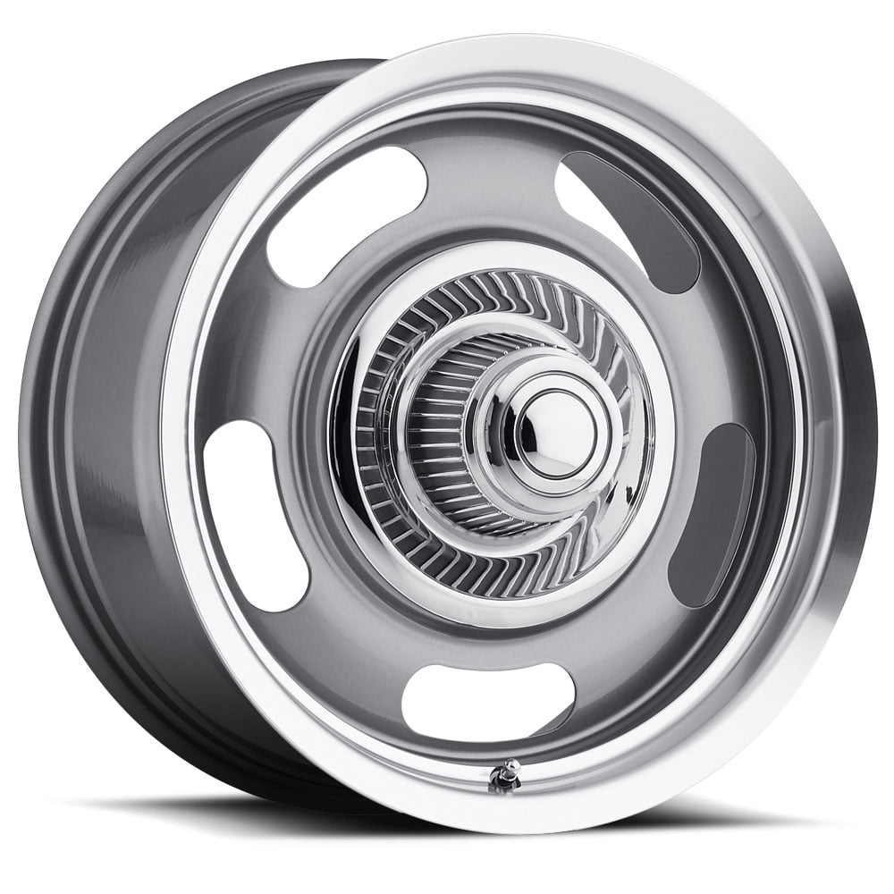 JEGS 681241 Aluminum Rally Wheel Size: 17 x 8 Bolt Pattern: 6 x 5.50 ...