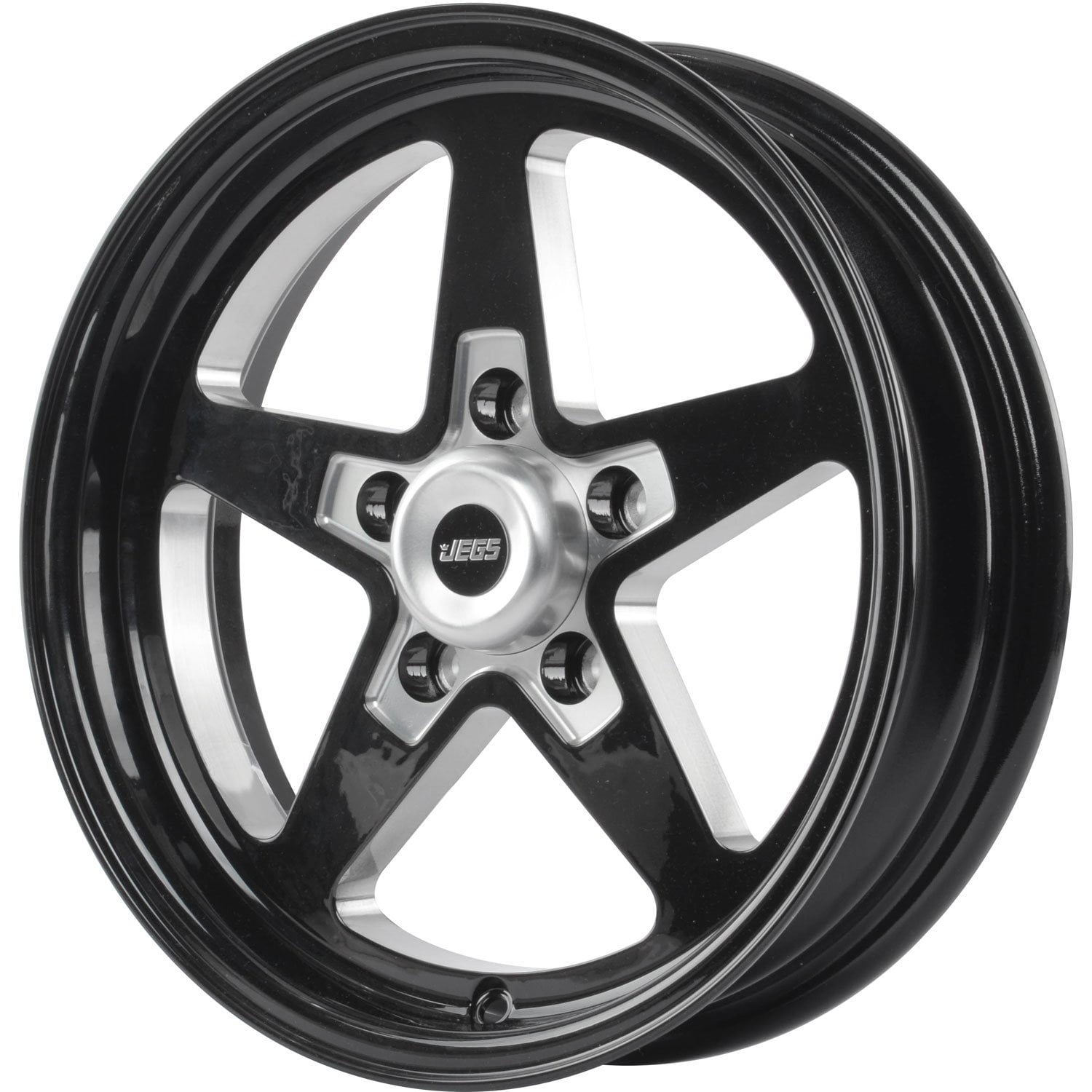 JEGS 681251 SSR Star Wheel Size: 15 x 4 Bolt Pattern: 5 x 4.50 Back ...