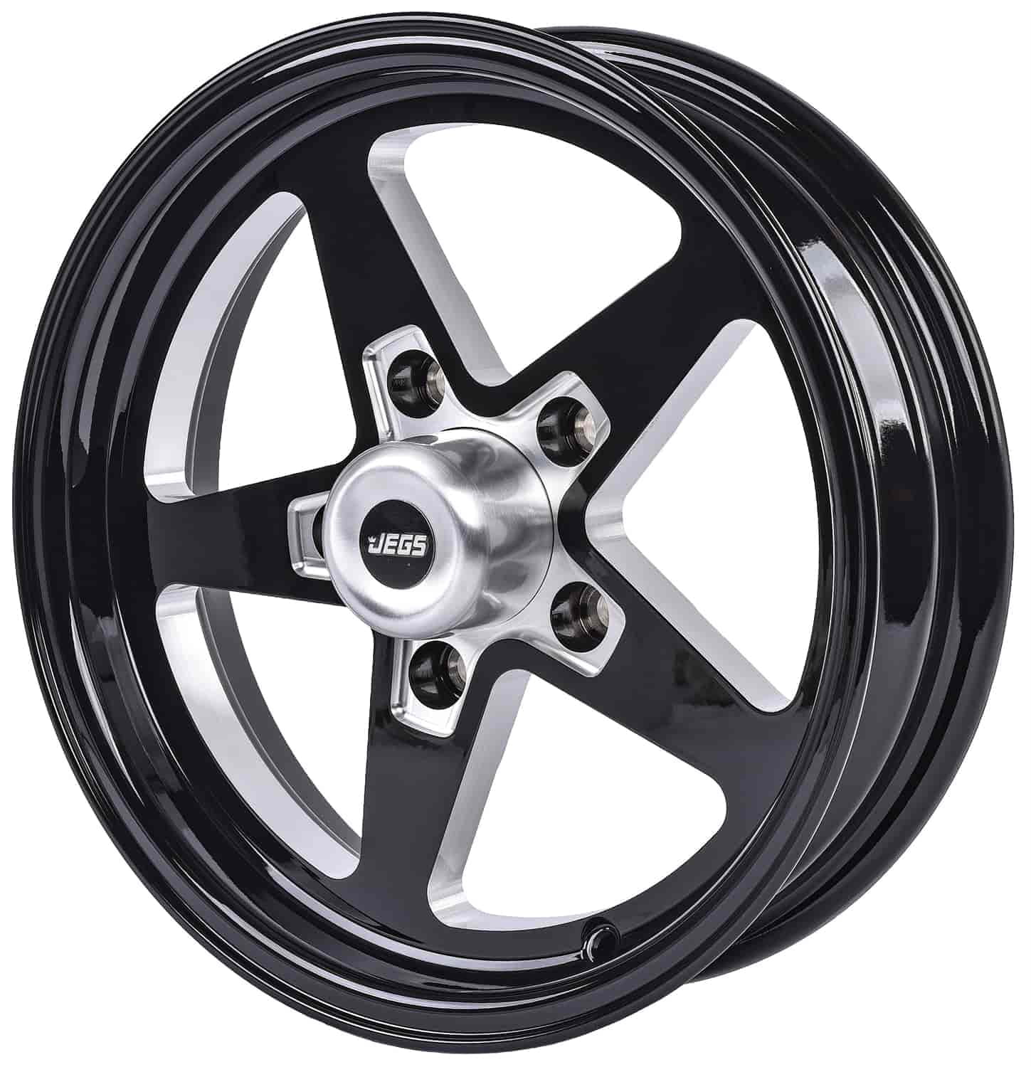 JEGS 681253 SSR Star Wheel Size: 15 x 4 Bolt Pattern: 5 x 5.00 Back ...