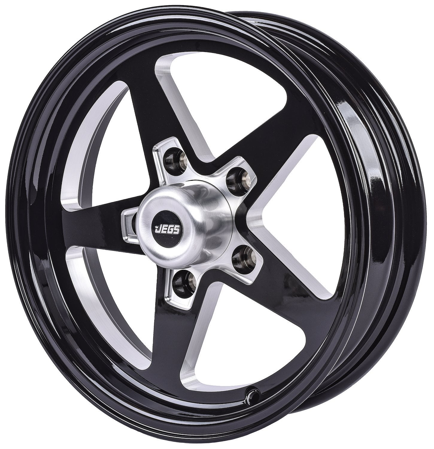JEGS 681253 SSR Star Wheel Size: 15 x 4 Bolt Pattern: 5 x 5.00 Back ...