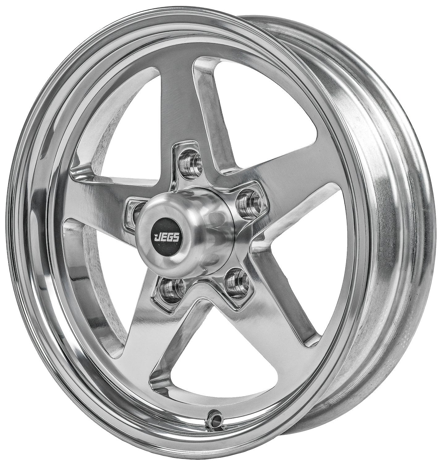 JEGS 681254 SSR Star Wheel Size: 15 x 4 Bolt Pattern: 5 x 5.00 Back ...