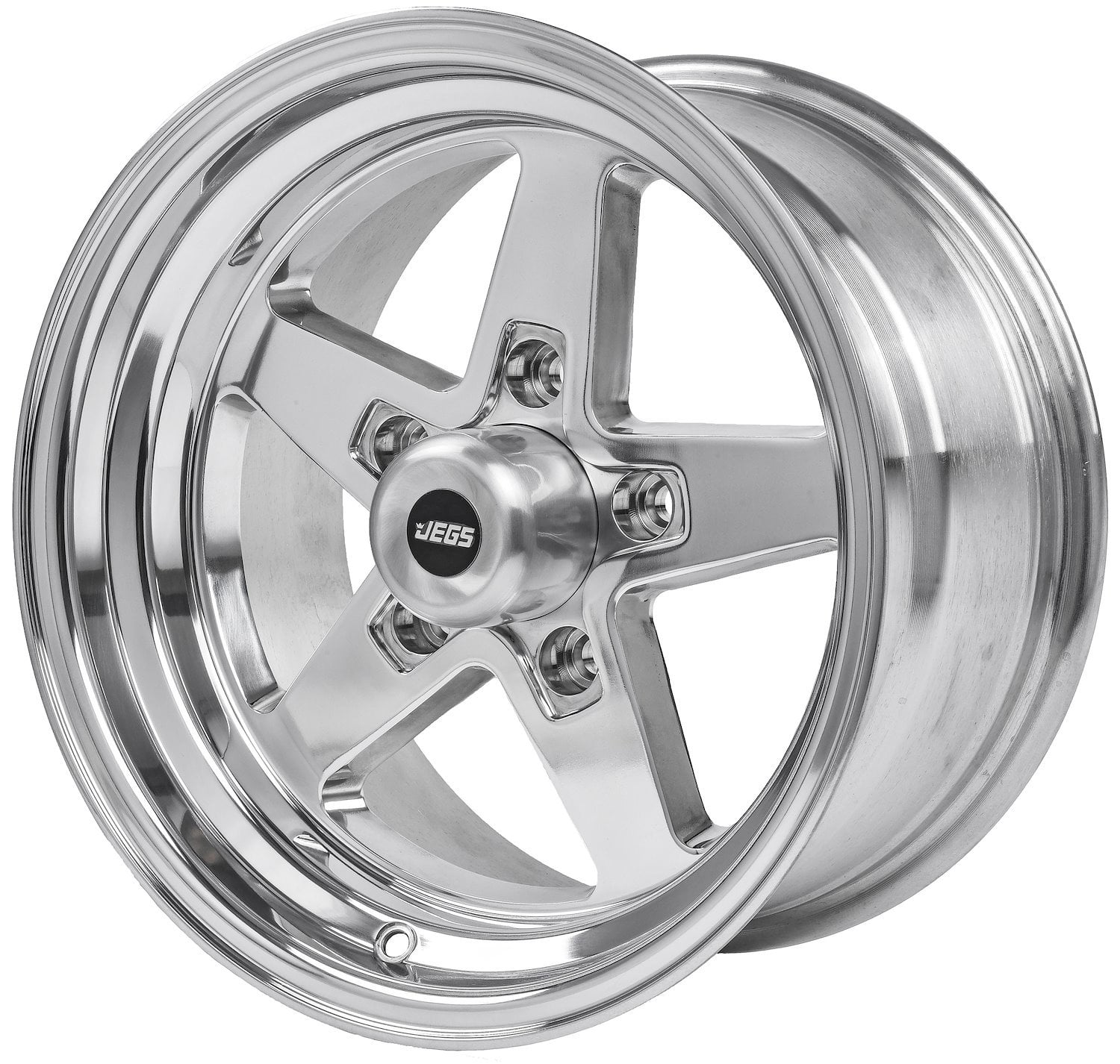 JEGS 681276 SSR Star Wheel Size: 15 x 8 Bolt Pattern: 5 x 5.00 Back ...