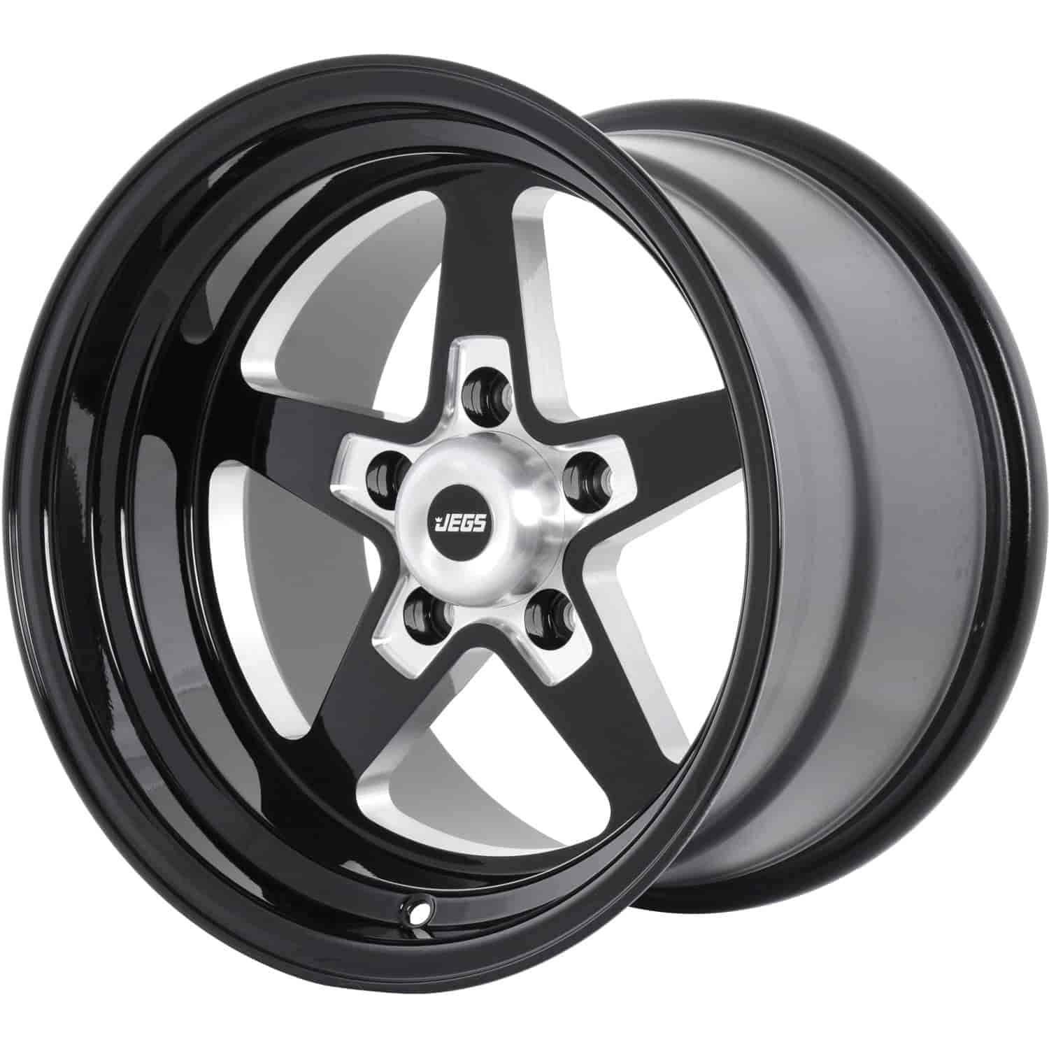 JEGS 681284 SSR Star Wheel Size: 15 x 10 Bolt Pattern: 5 x 4.50 Back ...