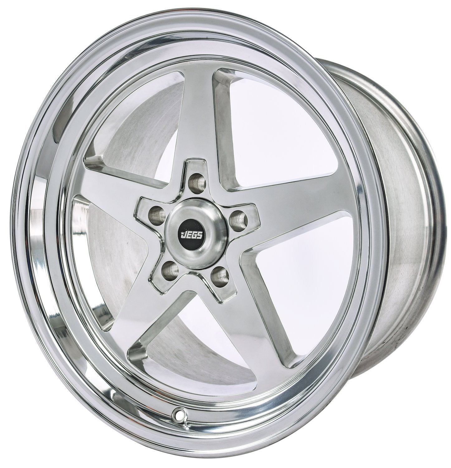 JEGS 681295 SSR Star Wheel Size: 17 x 10 Bolt Pattern: 5 x 4.75 Back ...