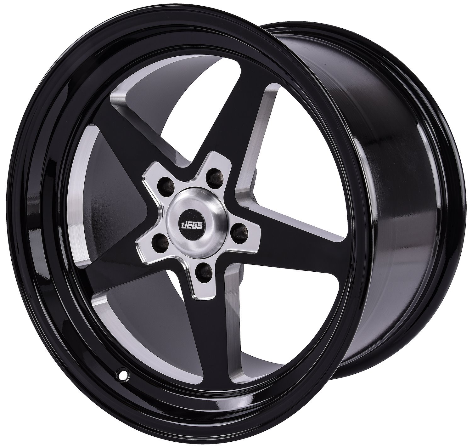 JEGS 681297 SSR Star Wheel Size: 17 x 10 Bolt Pattern: 5 x 4.75 Back ...