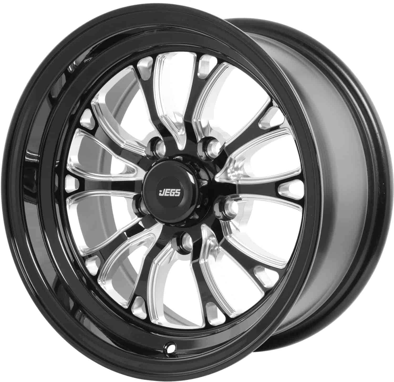 JEGS 681415 SSR Spike Wheel Size: 15 x 7 Bolt Pattern: 5 x 4.75 Back ...