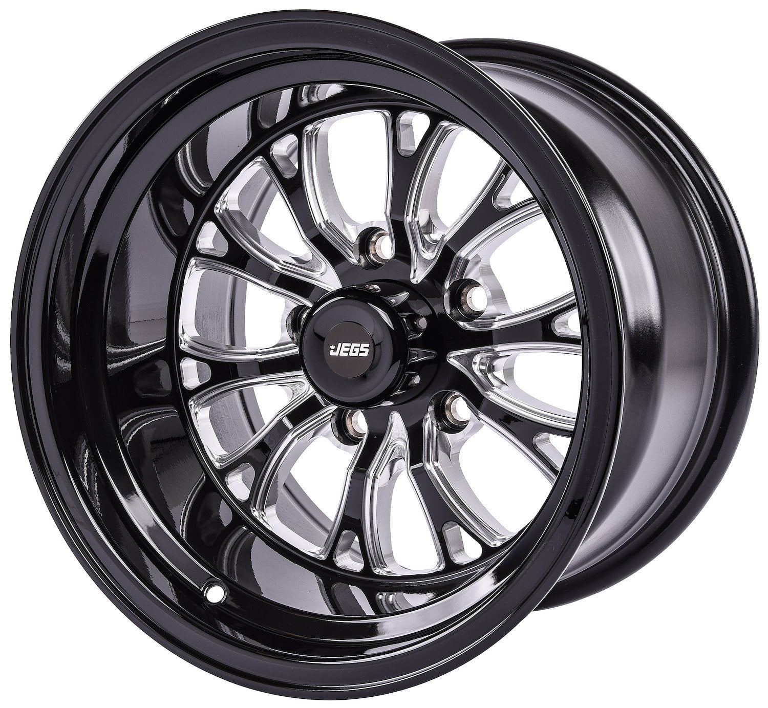 JEGS 681437 SSR Spike Wheel Size: 15 x 10 Bolt Pattern: 5 x 5.00 Back ...