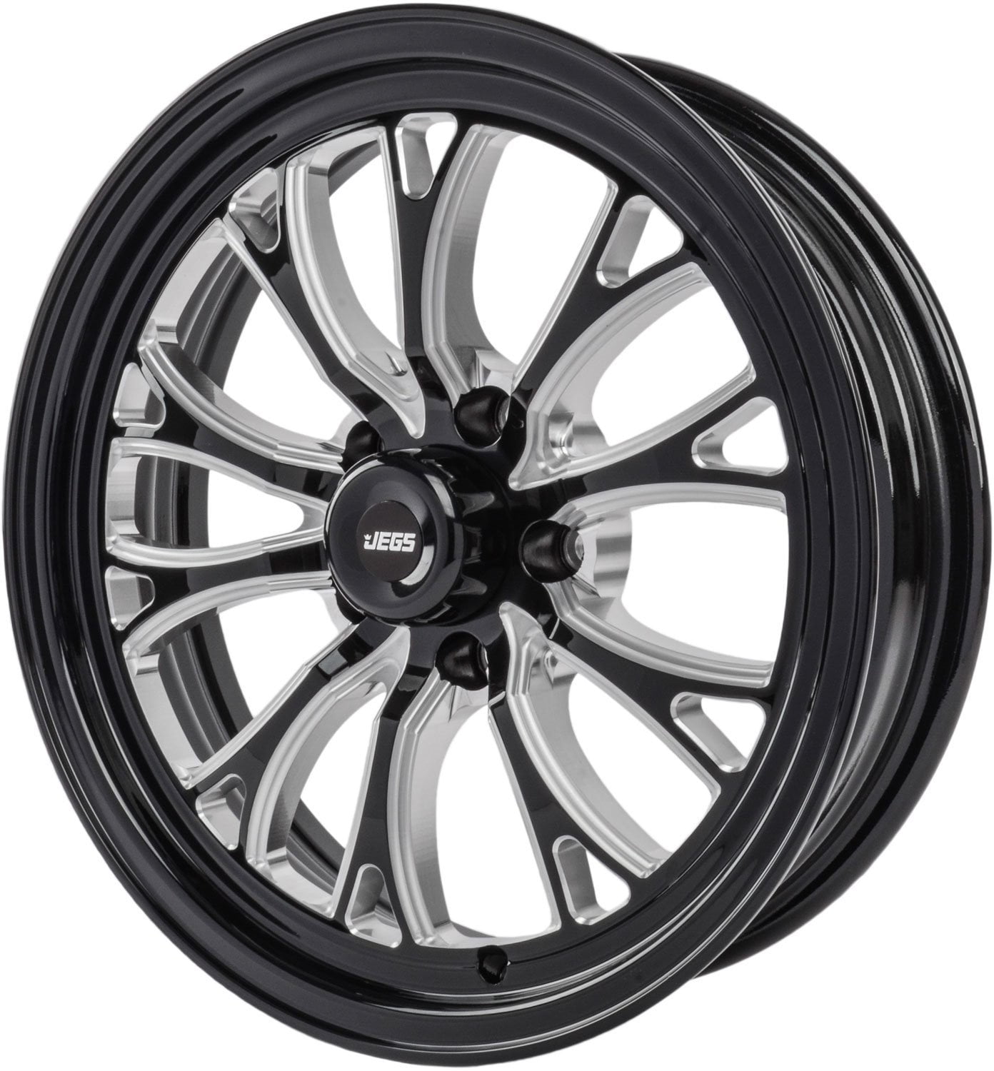 JEGS 681442 SSR Spike Wheel Size: 17 x 4.50 Bolt Pattern: 5 x 4.75 Back ...