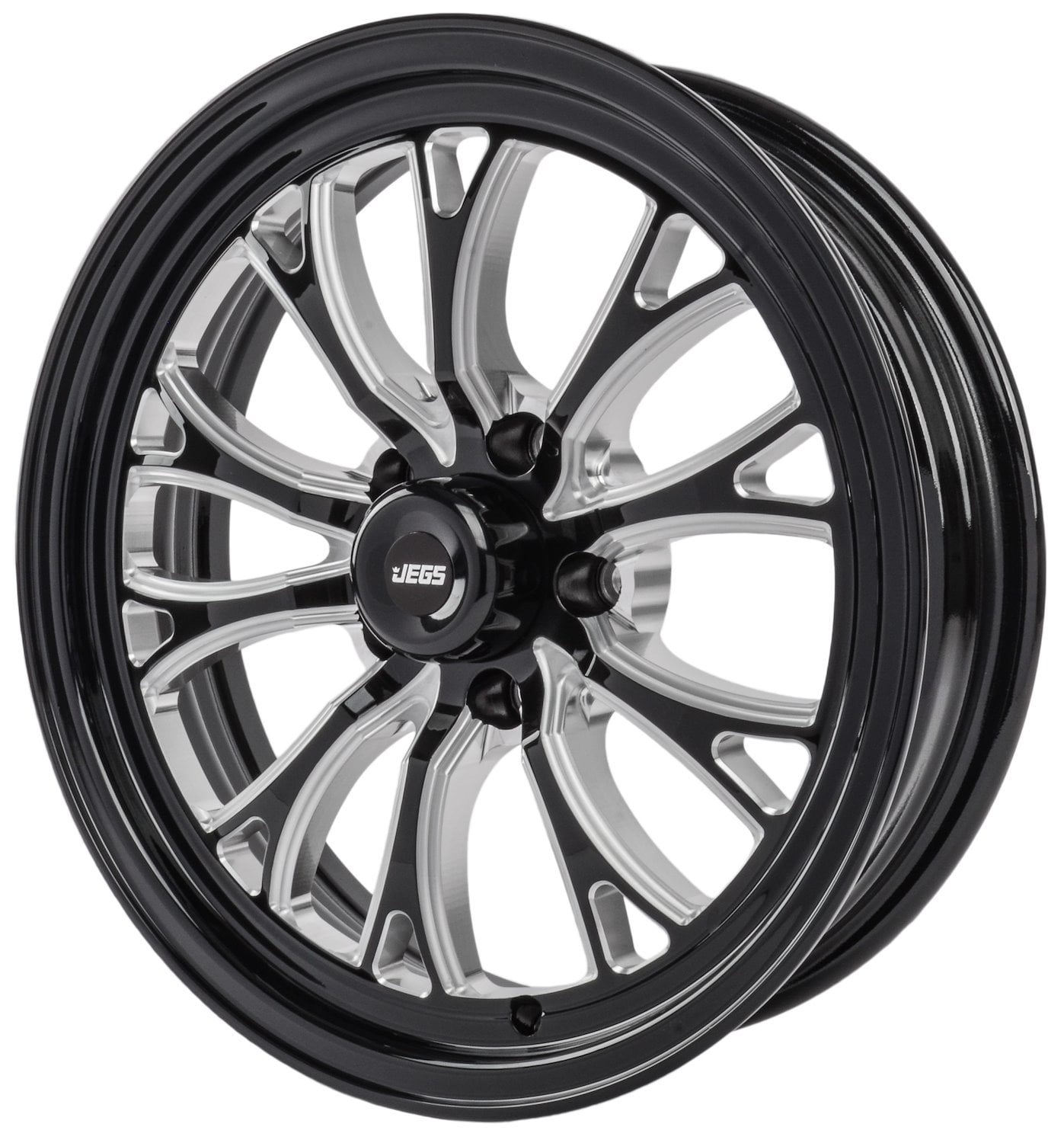 JEGS 681443 SSR Spike Wheel Size: 17 x 4.50 Bolt Pattern: 5 x 5.00 Back ...