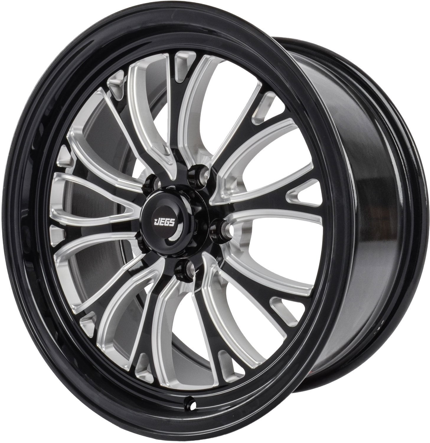 JEGS 681452 SSR Spike Wheel Size: 17 x 8 Bolt Pattern: 5 x 4.50 Back ...