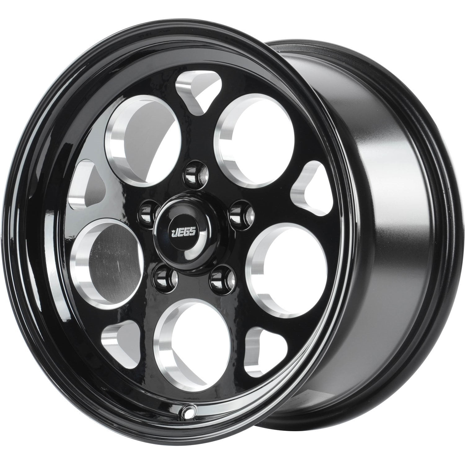 JEGS 69129 SSR Mag Wheel Size: 15 x 8 Bolt Pattern: 5 x 4.50 Back ...