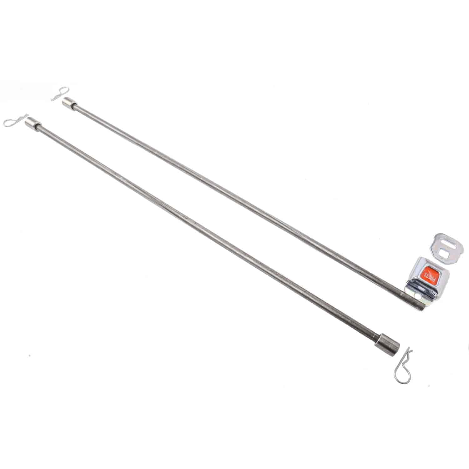 JEGS 70020 Window Net Installation Kit Made in the USA Includes: (2) 28 ...