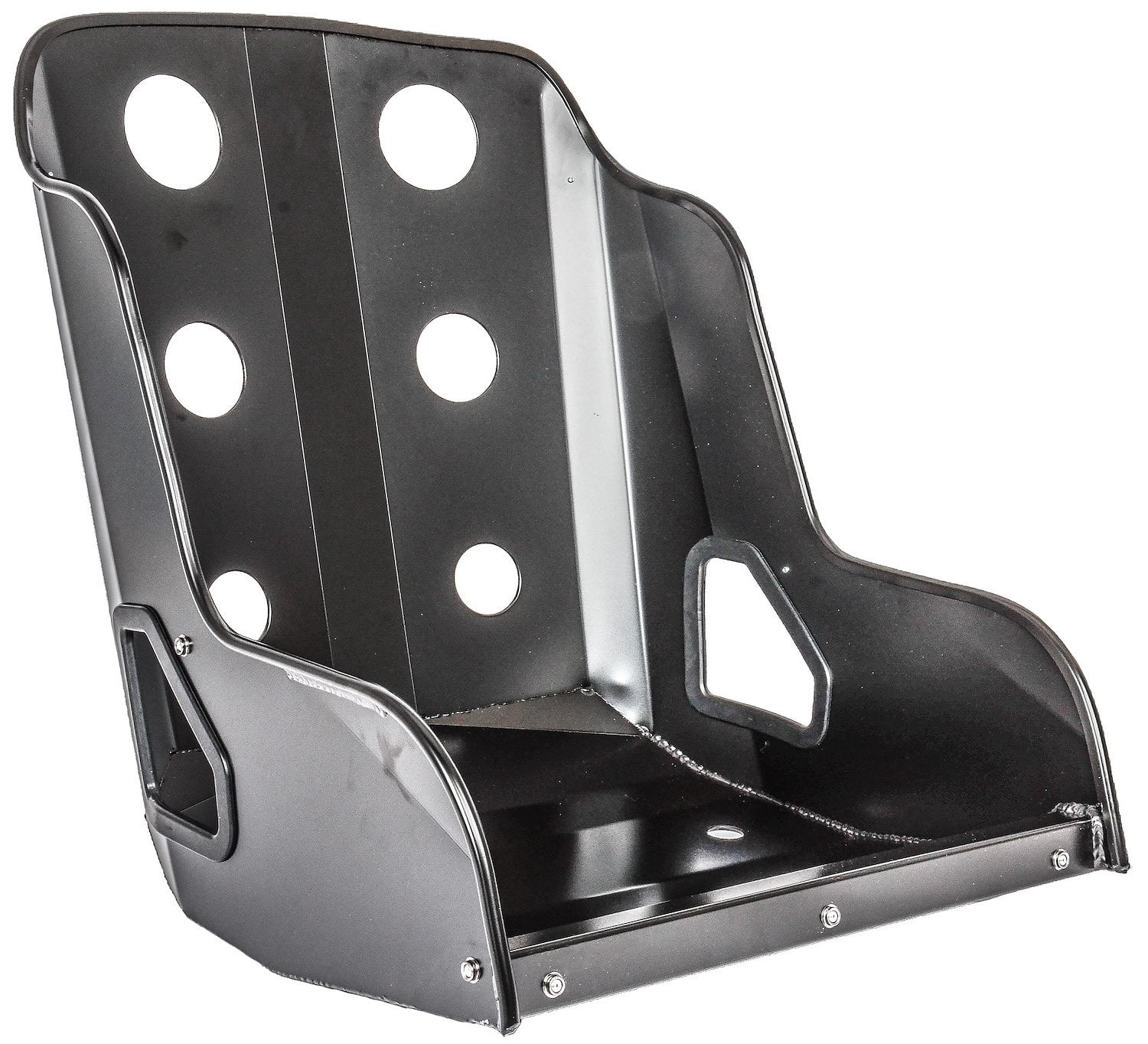 JEGS Bomber Seat 18 in. Black Aluminum - Walmart.com