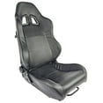 JEGS 70240 GS-1 High Back Sport Seat, Universal Fitment, Driver or ...