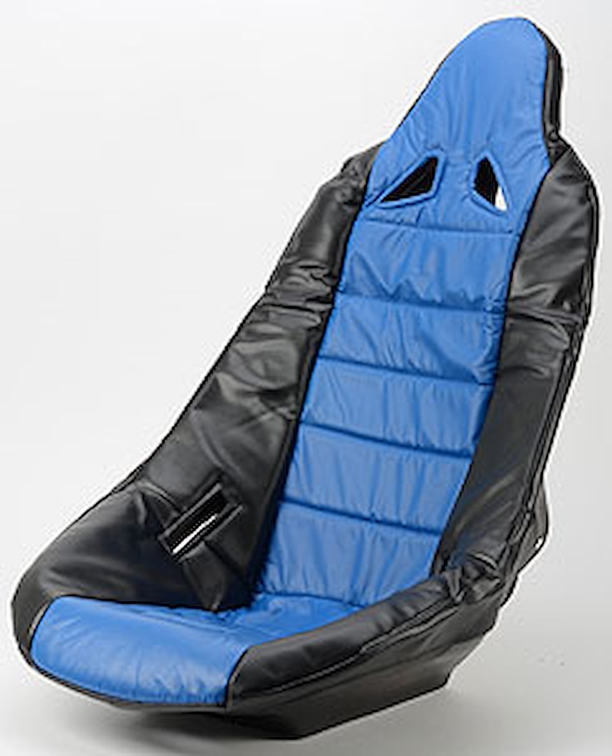 JEGS 70250K19 Pro High Back II Race Seat Kit Includes: Black Seat Blue ...