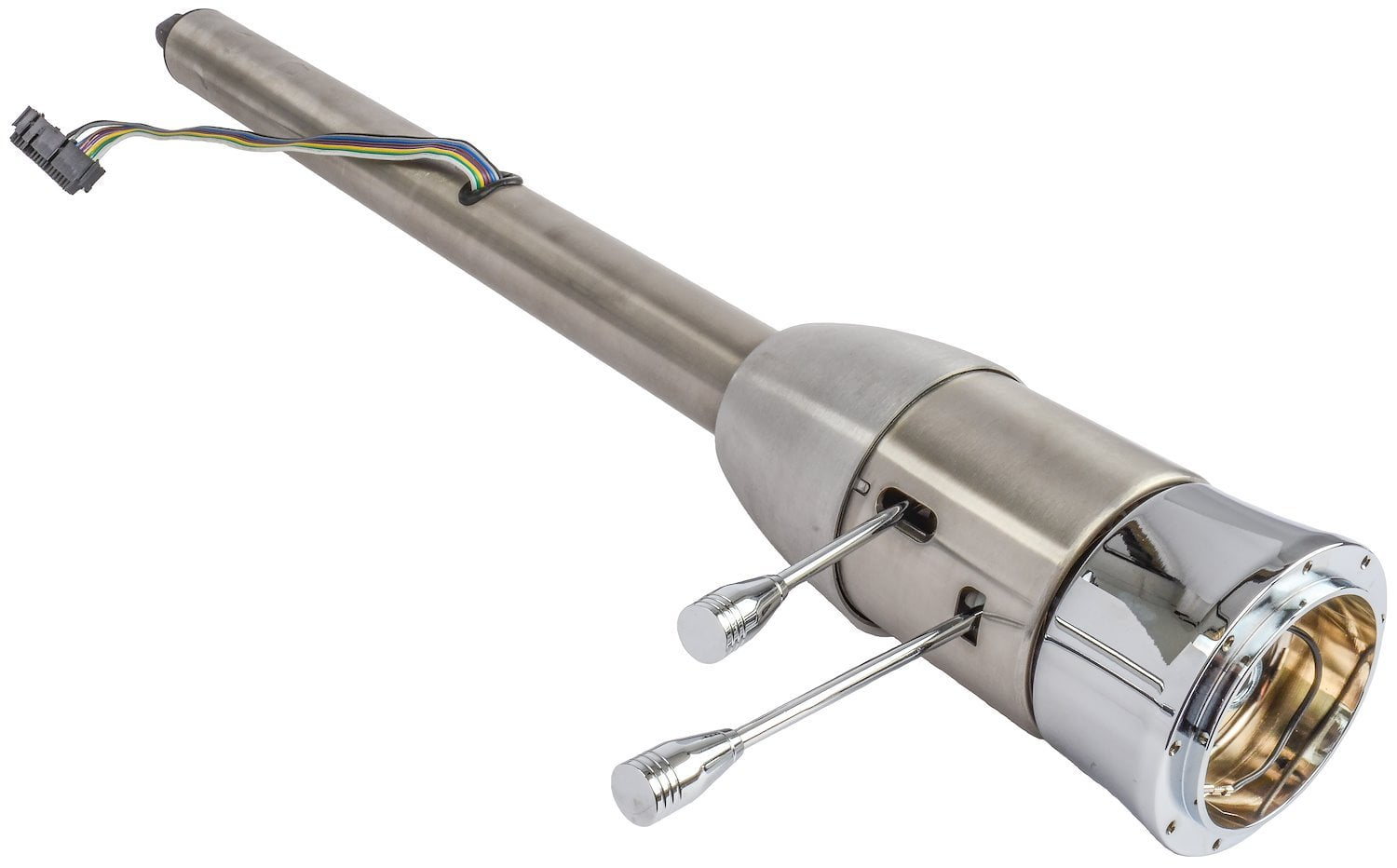 JEGS Universal Floor Shift Tilt Steering Column, Natural, 2 in ...